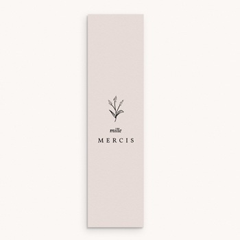 Carte de Remerciement Naissance Guirlande Merci pastel | Echantillon offert