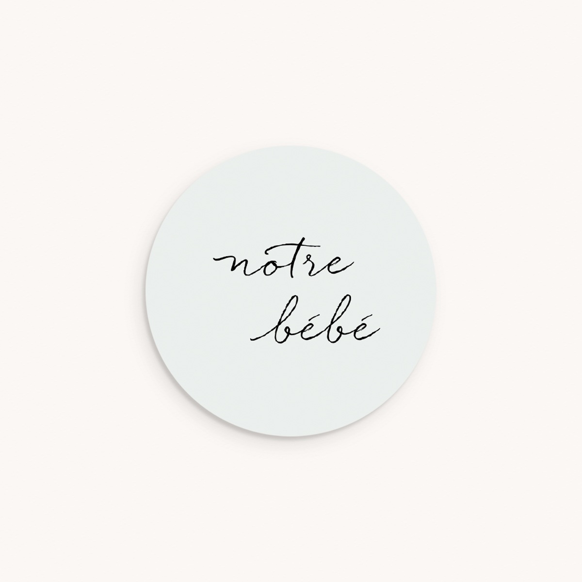 Sticker Enveloppe Naissance Notre bébé garçon, bicolore | Satisfait ou ...